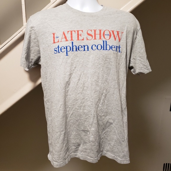 Shirts | Steven Colbert Late Show Large Tshirt | Poshmark